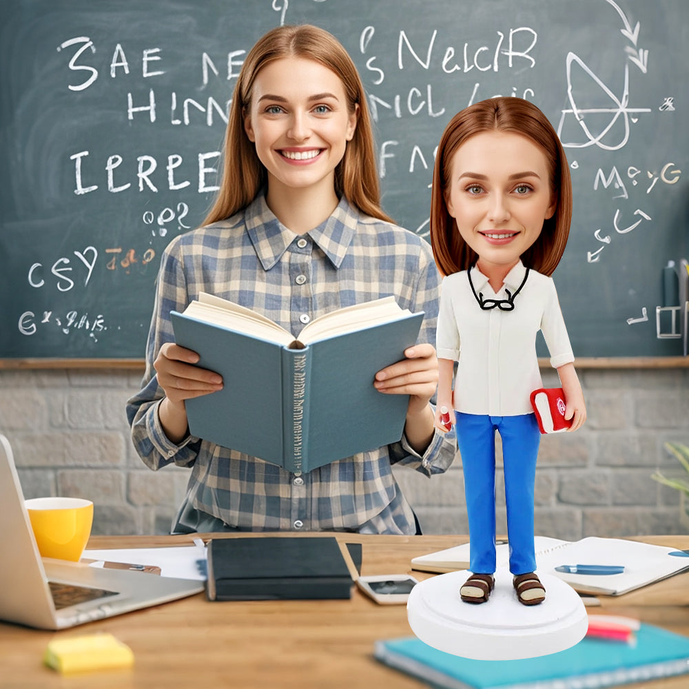 For Friends Graduation University Students Custom Bobblehead From ...